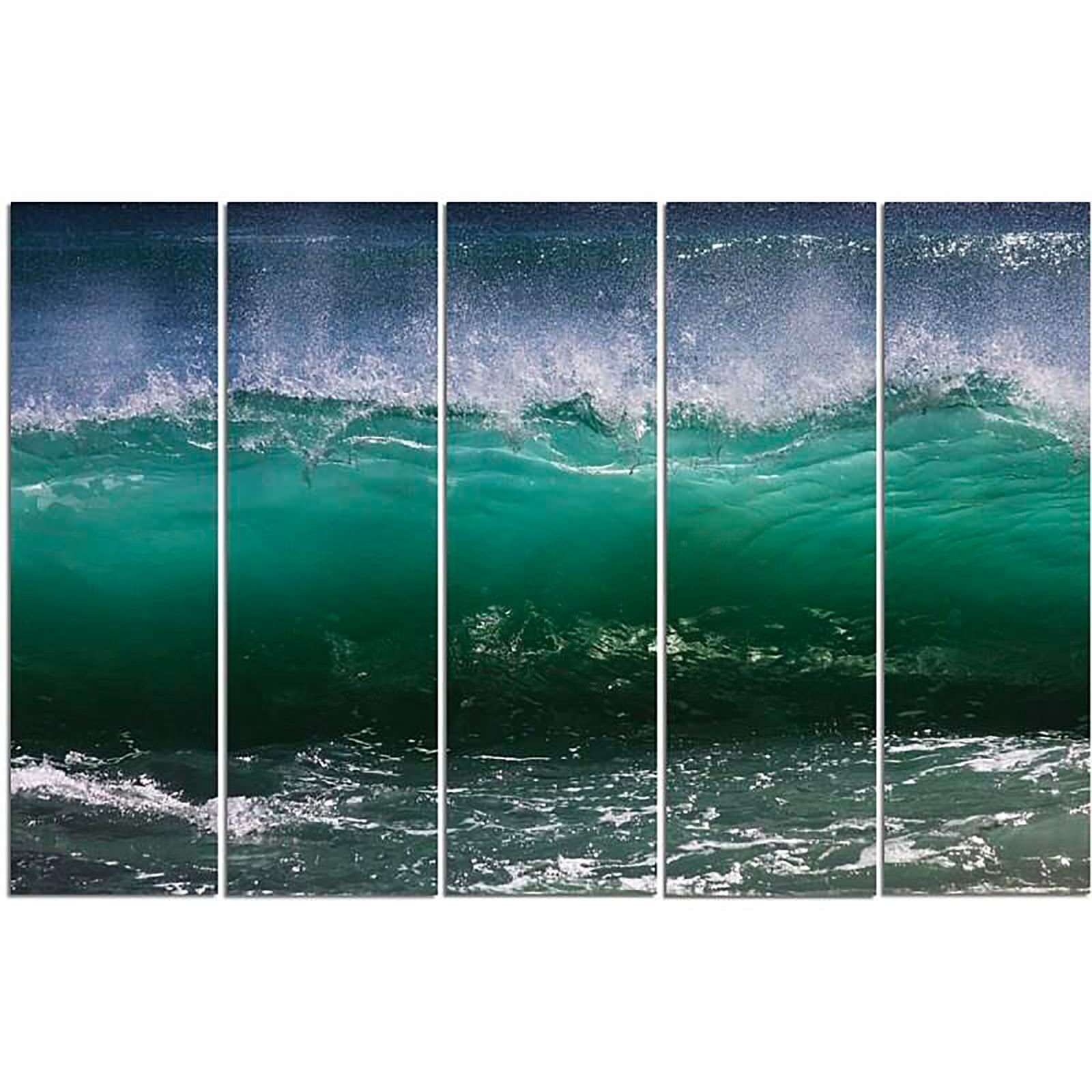 Tableau vague 2 agitation - 300 x 140 cm | Leroy Merlin