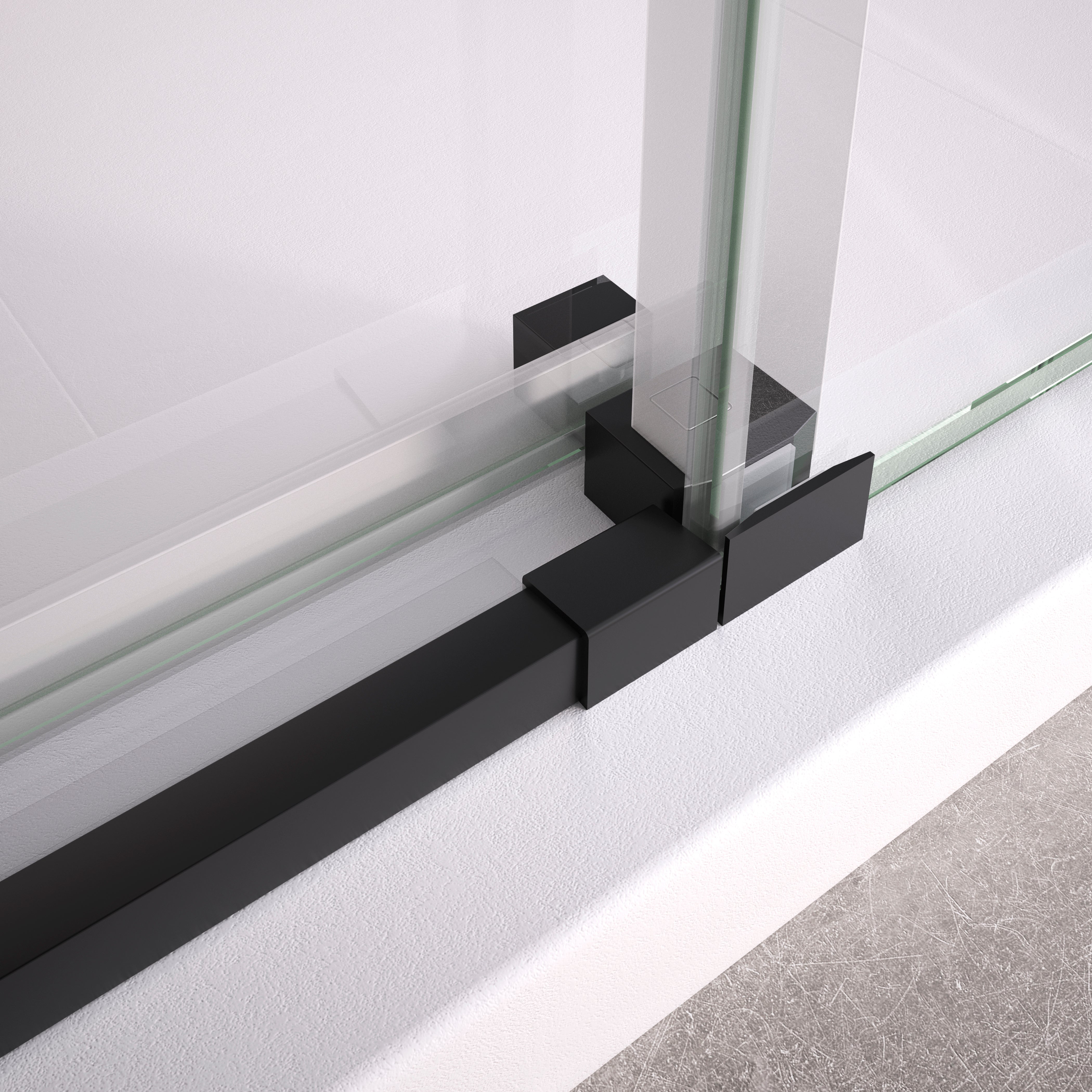 BELLOBATH - Paroi de douche d'angle 2 portes coulissantes + 2 fixes ...