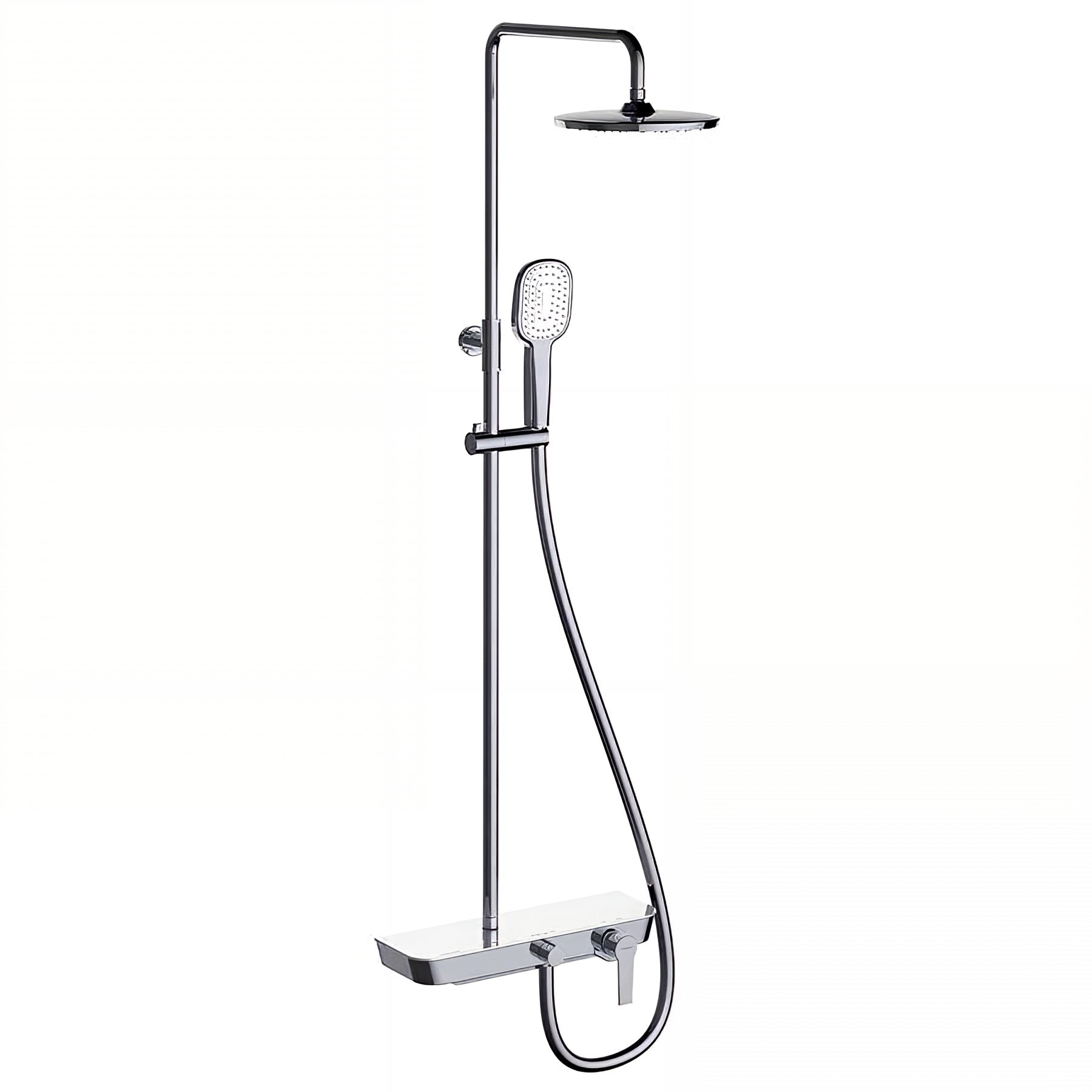 Columna de ducha extensible CLEVER modelo NINE ELEGANCE | Leroy Merlin