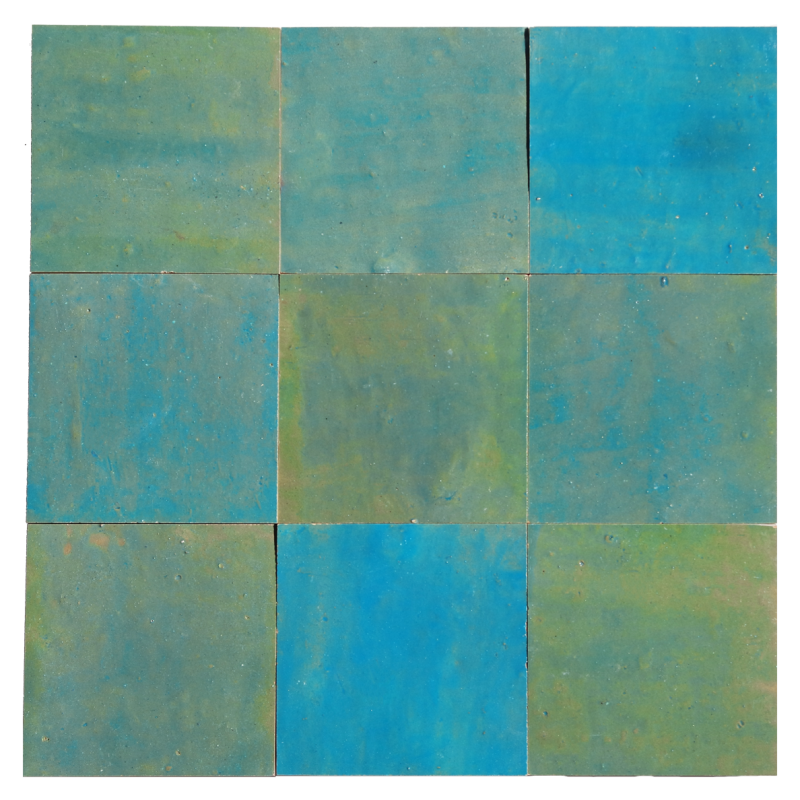 Zellige Lazuli 10x10 cm - 100 pcs | Leroy Merlin