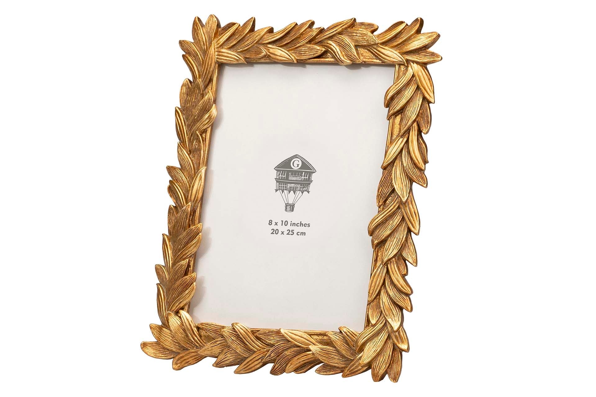 Portafotos Resina Dorado 20x25 Cm | Leroy Merlin