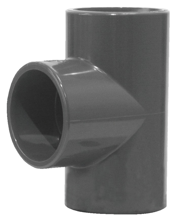 Té égal PVC pression à 90° FFF ø40 | Leroy Merlin