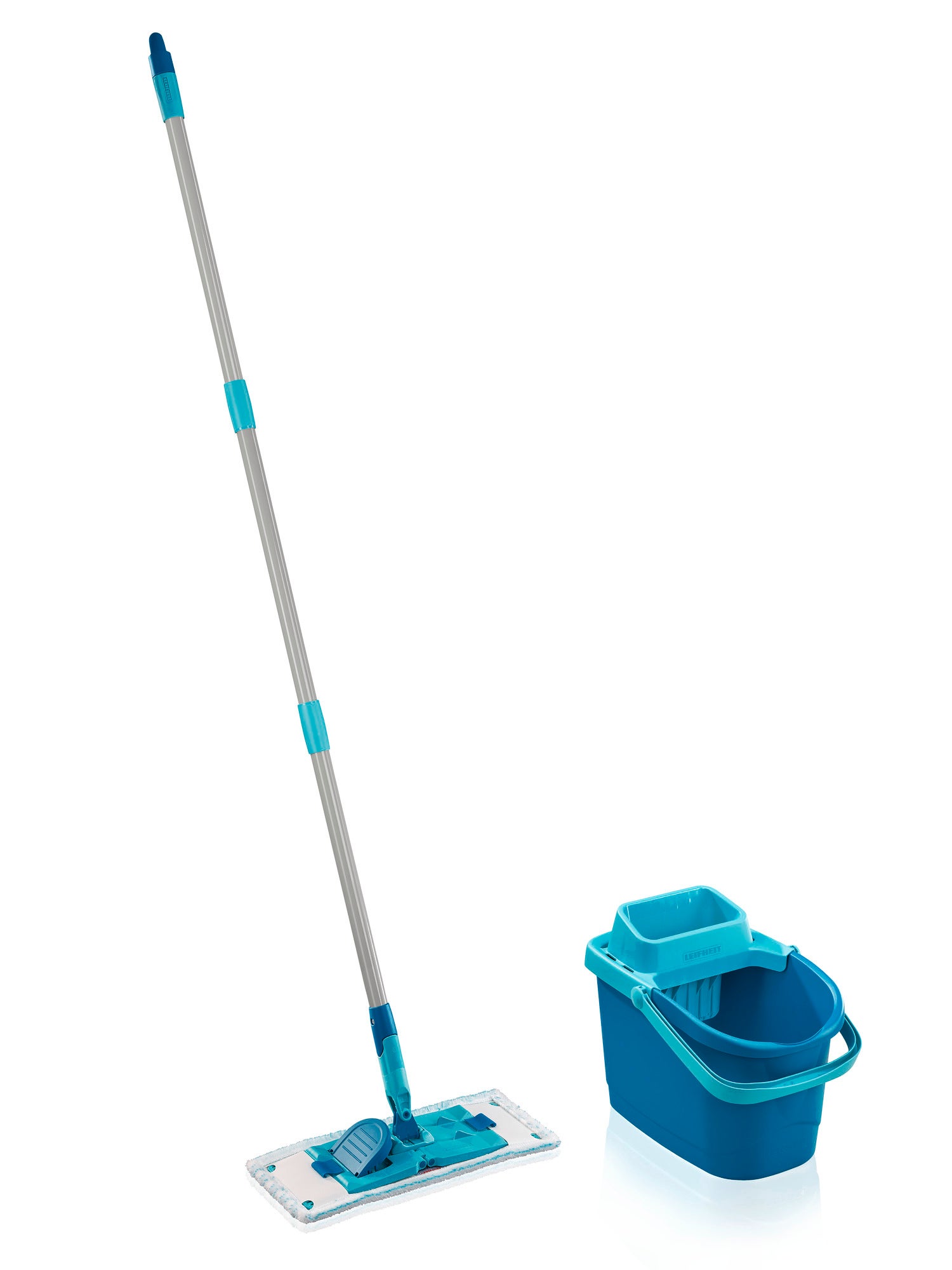 Set de nettoyage sol Power Clean 55510 Leifheit, balai serpillère seau ...