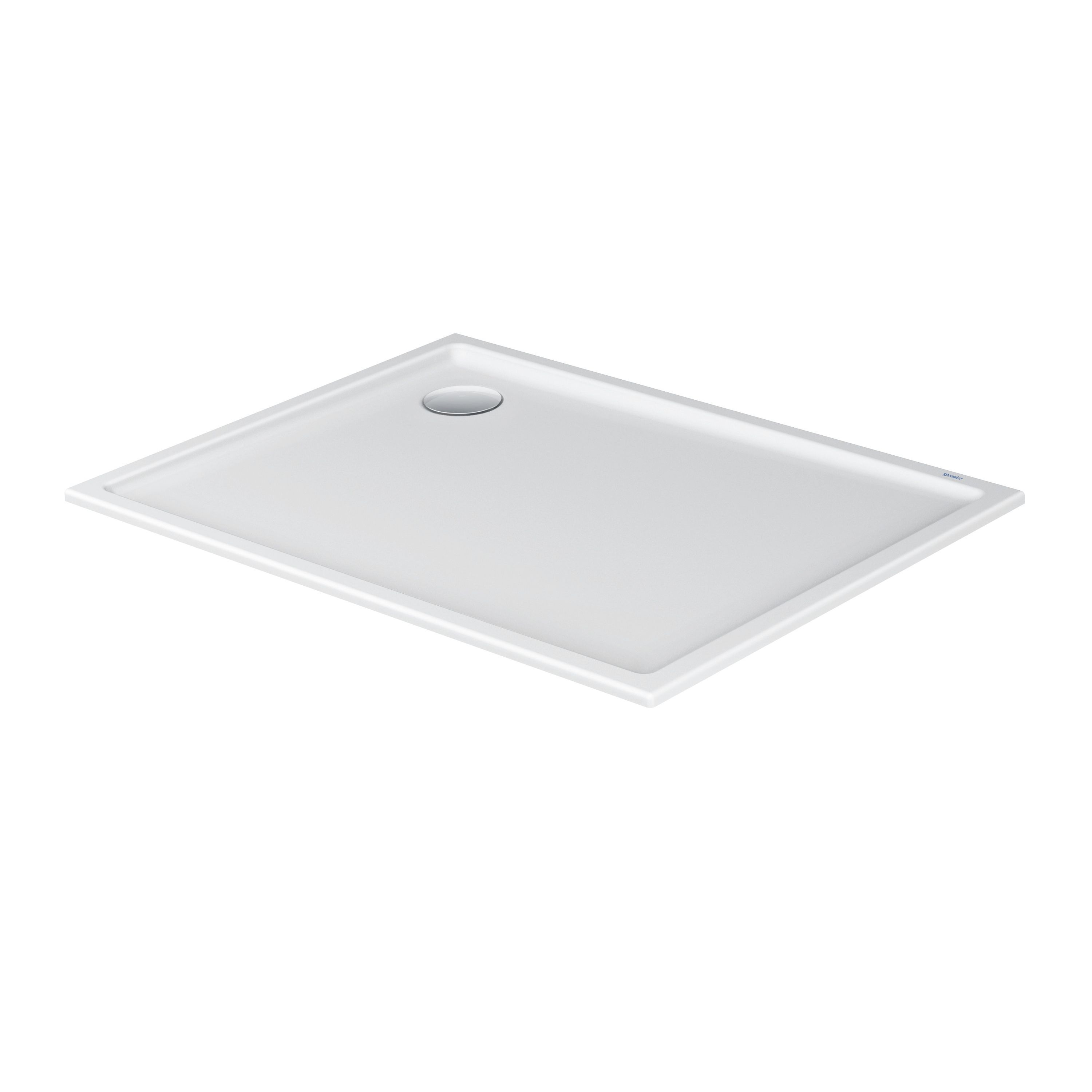 Plato de ducha rectangular Duravit Starck Slimline, 120x90 cm, blanco ...
