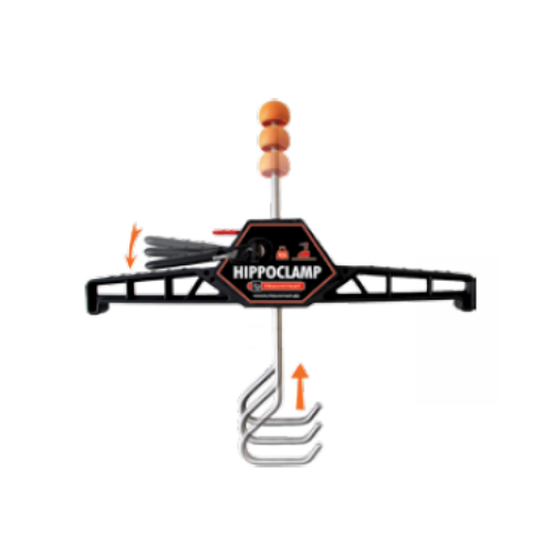 Hippoclamp fixe-échelle en acier inoxydables Repamine | Leroy Merlin