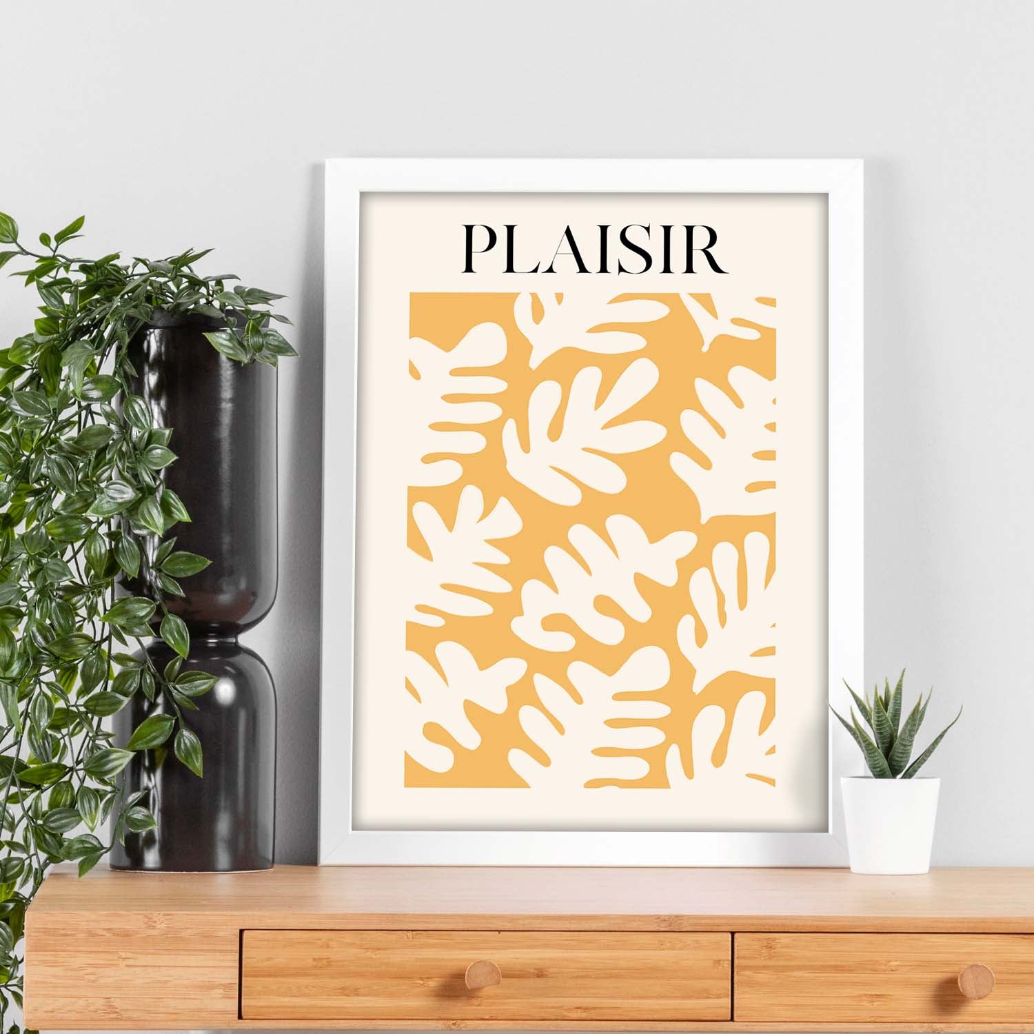 Lamina Artistica Decorativa Con Ilustracion De Color Moderno 16 Estilo ...