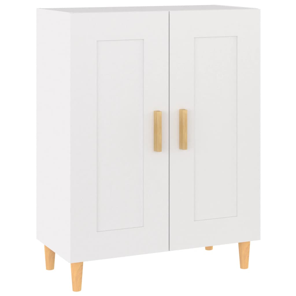 Buffet en contreplaqué blanc 69,5x34x90 cm - COMFORTXL | Leroy Merlin