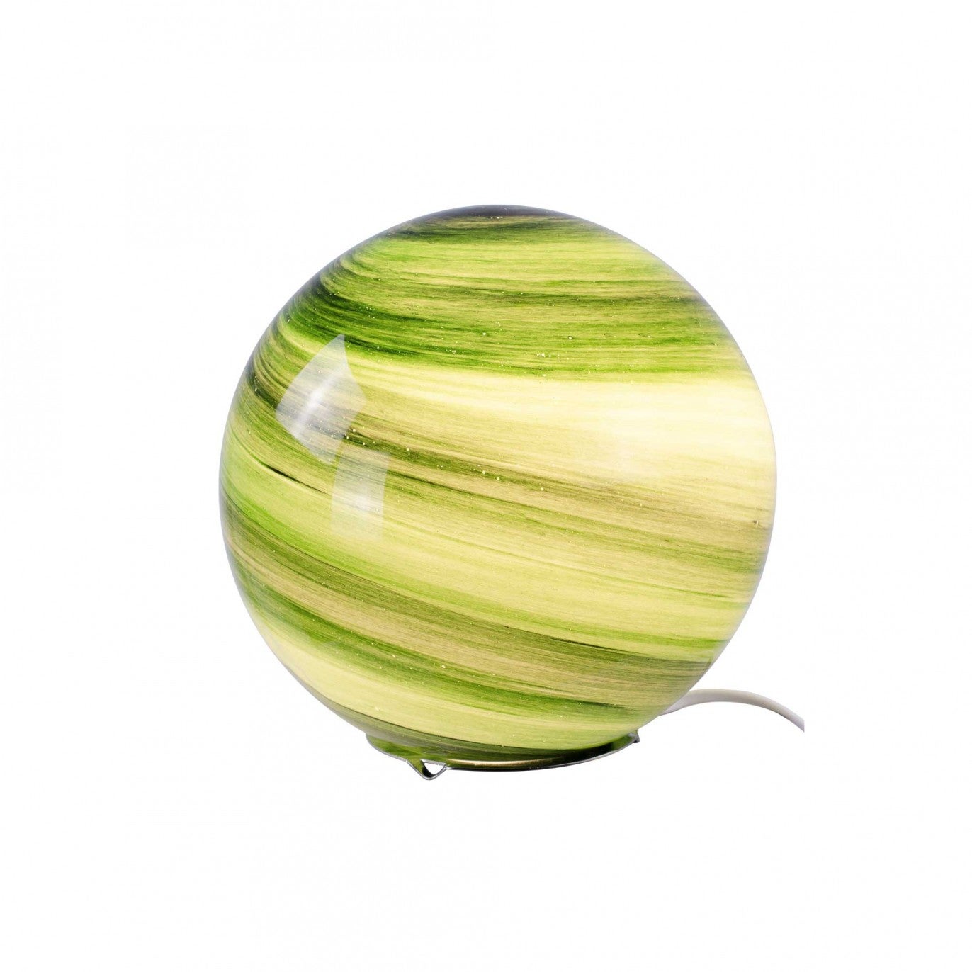 Lampe à poser en verre soufflé - ASTROLIS PM - Vert - C-Création ...