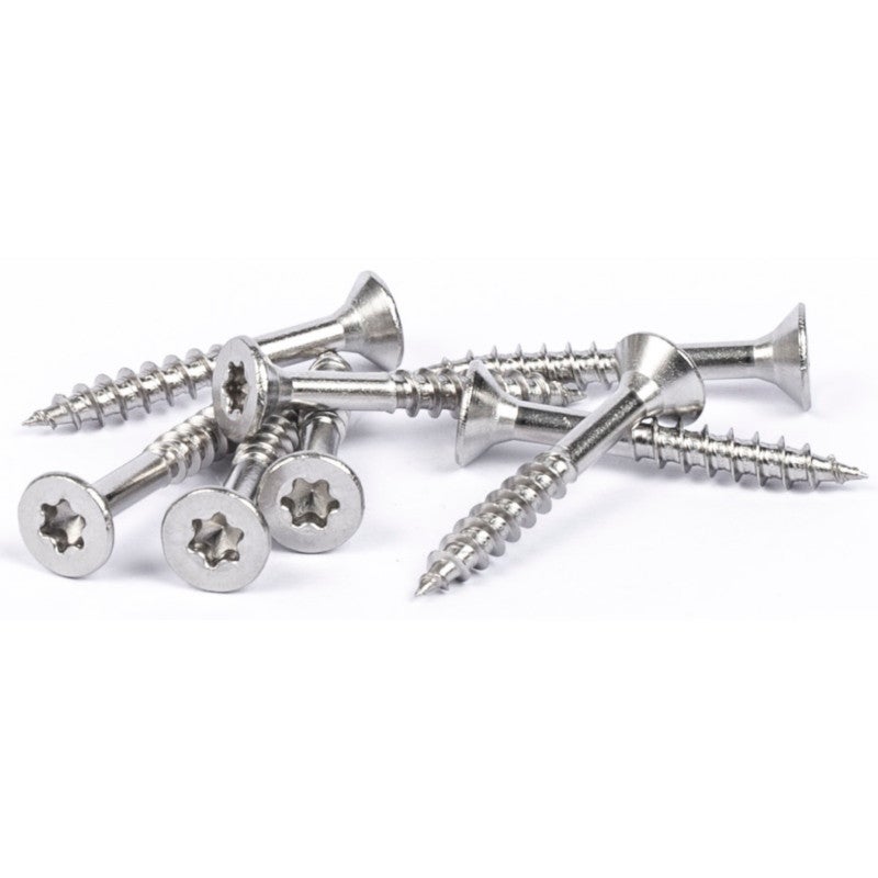 Vis bois TX inox A2 filetage partiel-4 mm-35 mm-200 pcs | Leroy Merlin