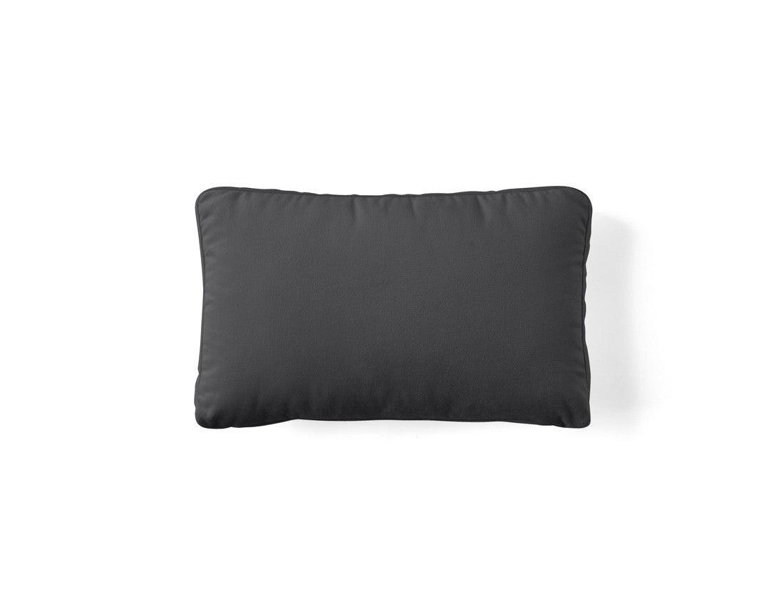 Coussin en velours gris foncé 50 x 30 cm - ANNA - Best Mobilier | Leroy ...