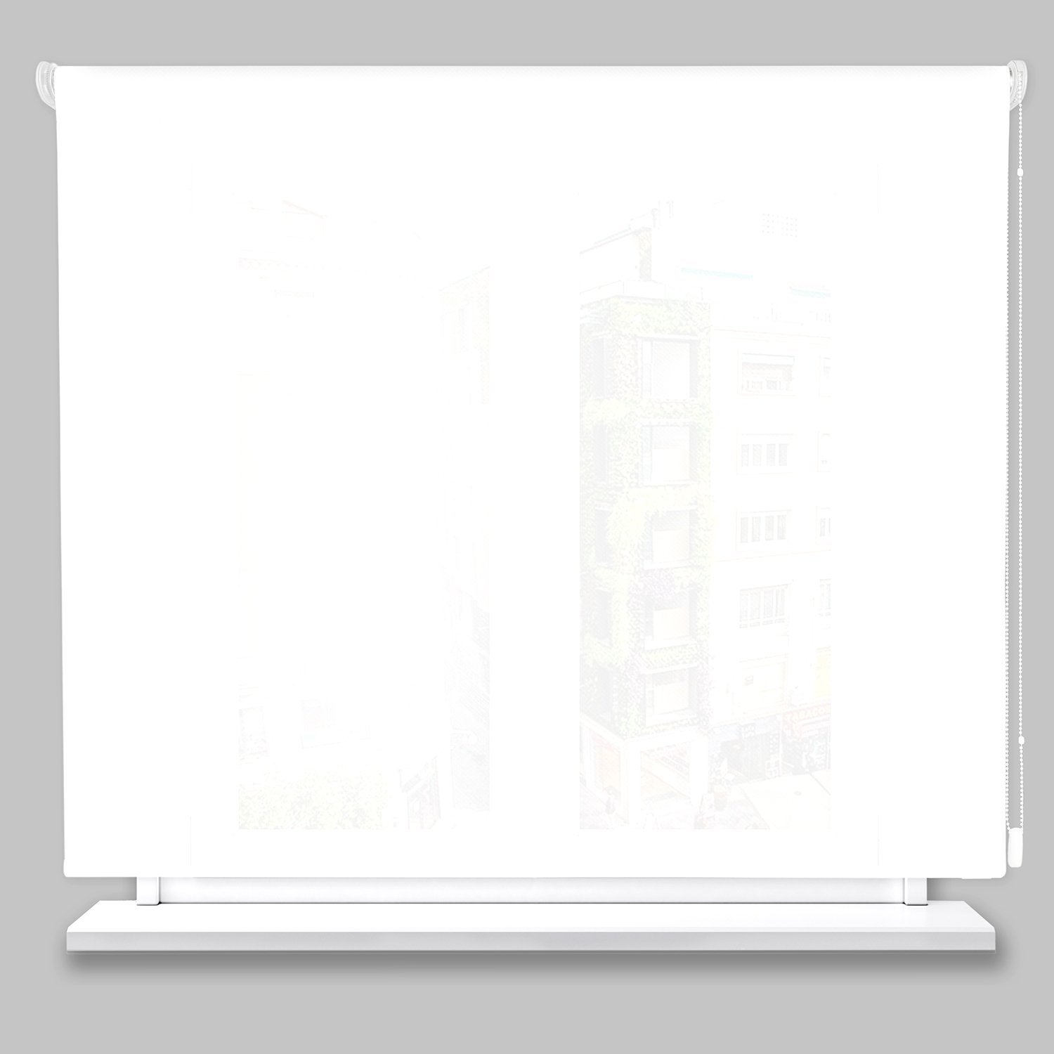 Estor Enrollable Screen Basic 5% Blanco 180x250cm. | Leroy Merlin