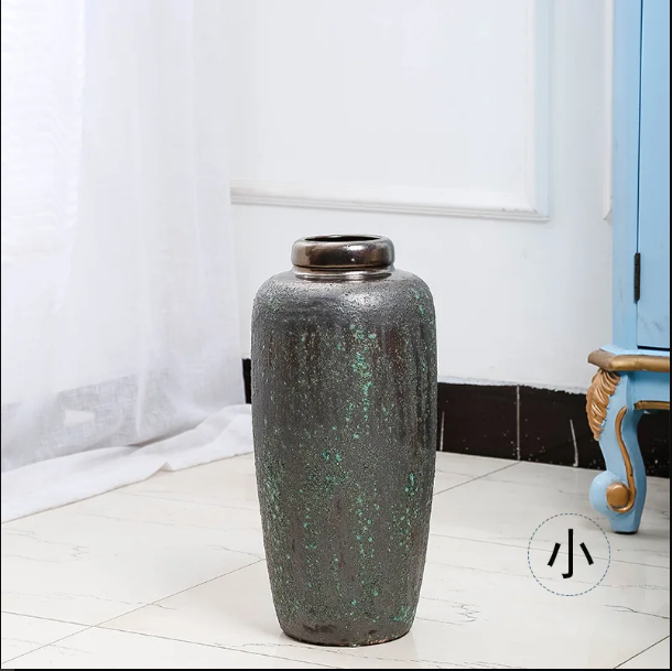 Vase de Sol Rétro en Céramique Poterie Rustique/Petit | Leroy Merlin