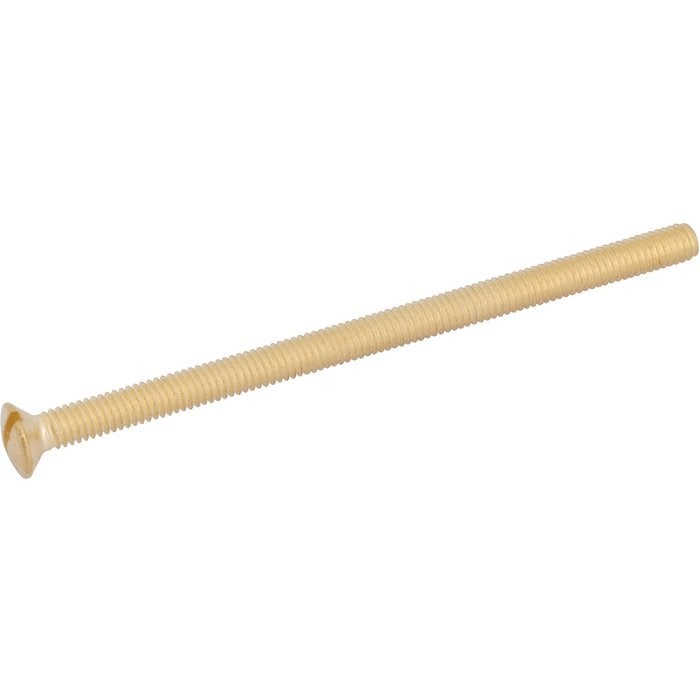 Vis seule - Hoppe - Pour poignée de porte - Laiton poli - 4 x 70 mm ...