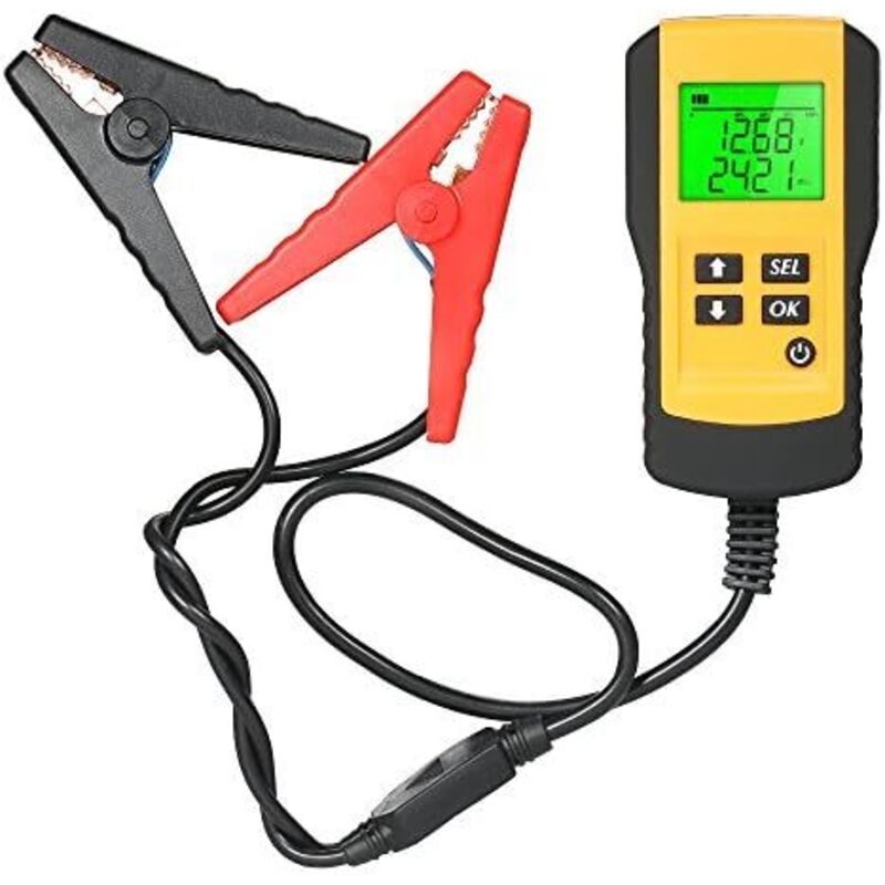 Testeur de Batterie 12 V Digital Analyseur Voiture Voltmètre pour ...