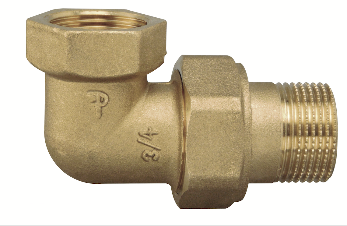 Raccord union laiton coudé 3 pieces Mâle Femelle FP Pattaroni F802 - 3/4" | Leroy Merlin