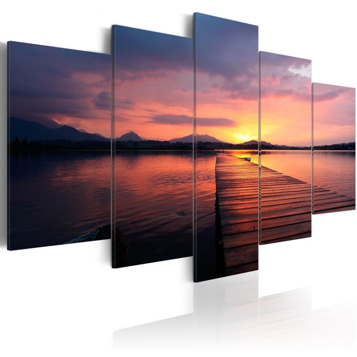 Tableau Imprimé "Road To Paradise" 50 x 100 cm | Leroy Merlin