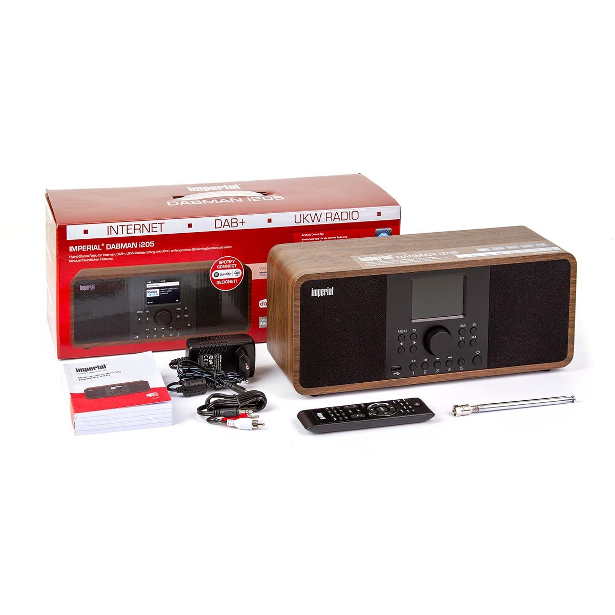 Imperial DABMAN i205 Radio stereo ibrida DAB+ / FM / Internet ...