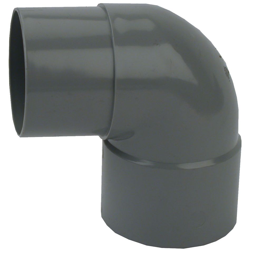 Coude PVC Mâle Femelle 87°30 D100 - WAVIN - 3026036 | Leroy Merlin