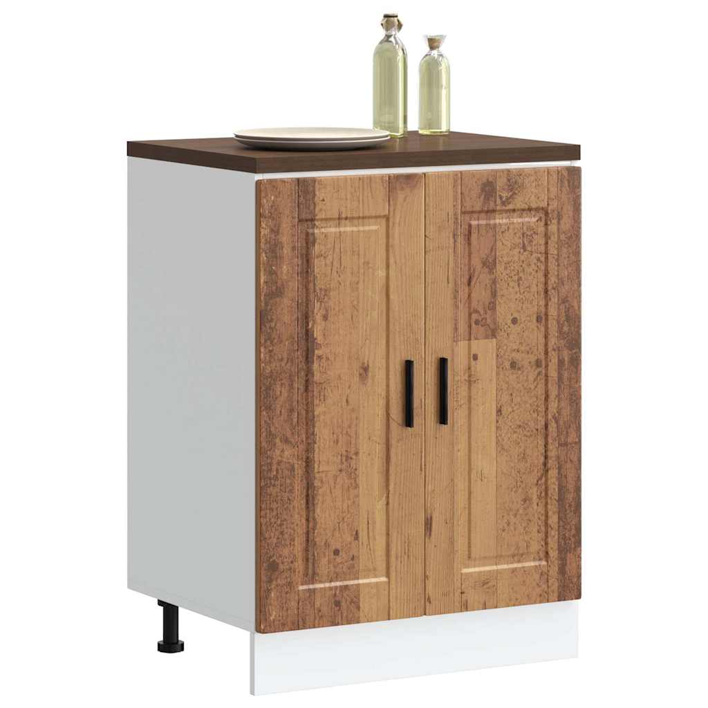 VidaXL Mueble bajo de cocina porto madera vieja madera reconstituida ...