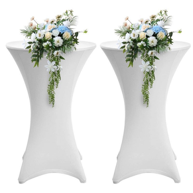 Copri tavolo Ø 70 cm Bianco Espandibile 4 pz. | Leroy Merlin