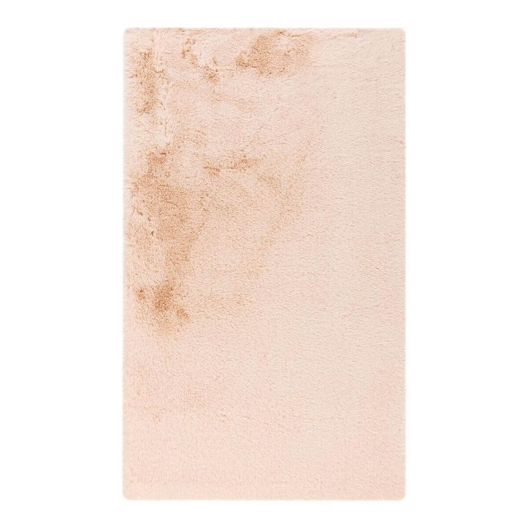 Tapis uni en polyester Beige 50x90 HEAVEN | Leroy Merlin