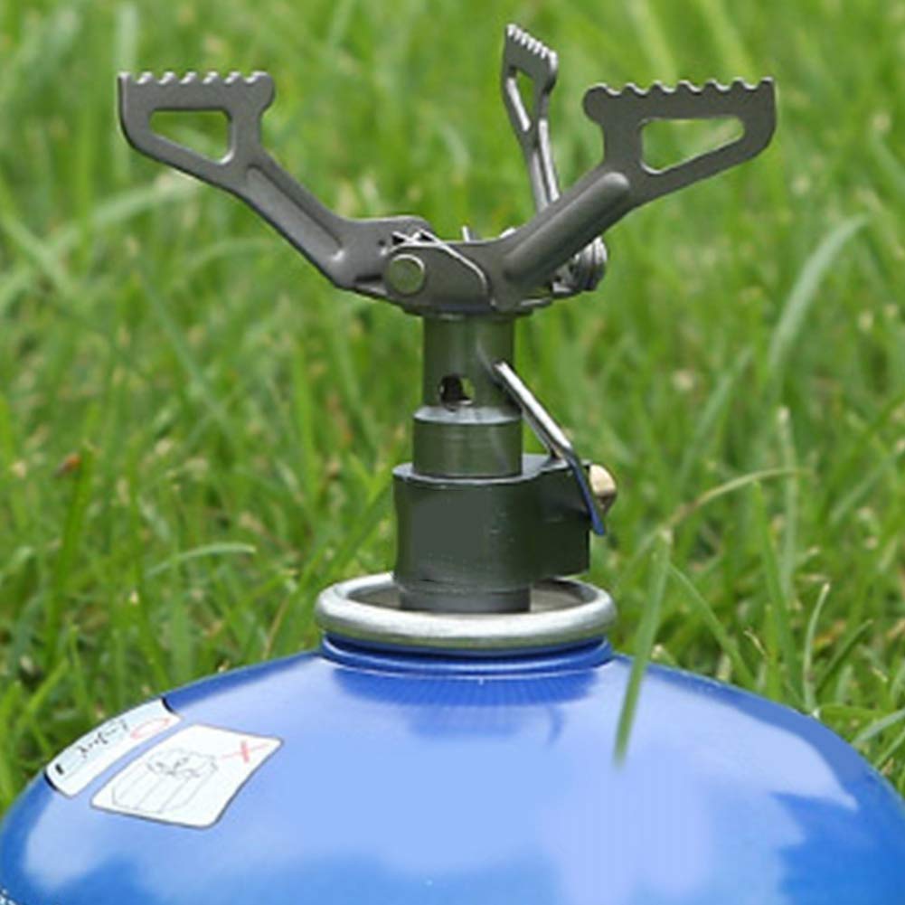 Estufa de gas portátil BRS-3000T de 1940 W para acampar al aire libre, con quemador de butano ...