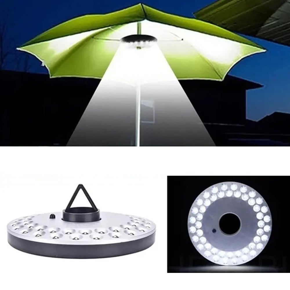 Luz de camping portátil para exteriores de 48 LED con gancho, luz de ...