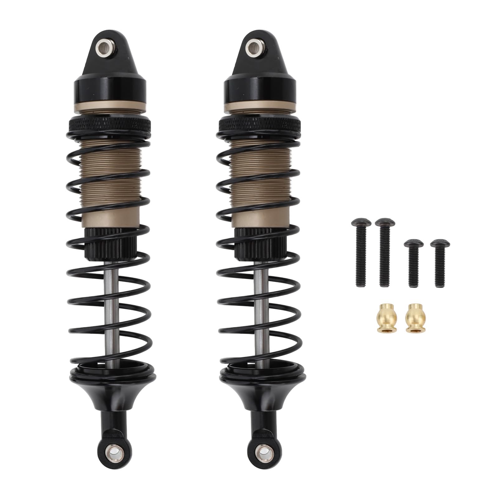 Amortiguador de coche RC de 105 mm, resortes altamente elásticos de ...