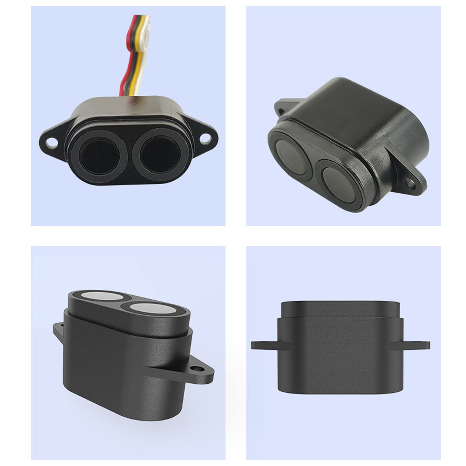 SENSOR DE DISTANCIA ULTRASONIDO IP67 IMPERMEABLE UART SALIDA AUTOMÁTICA ...