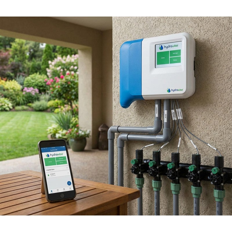 Programador de Riego Wifi Hydrawise 6 Zonas Interior Hunter ...