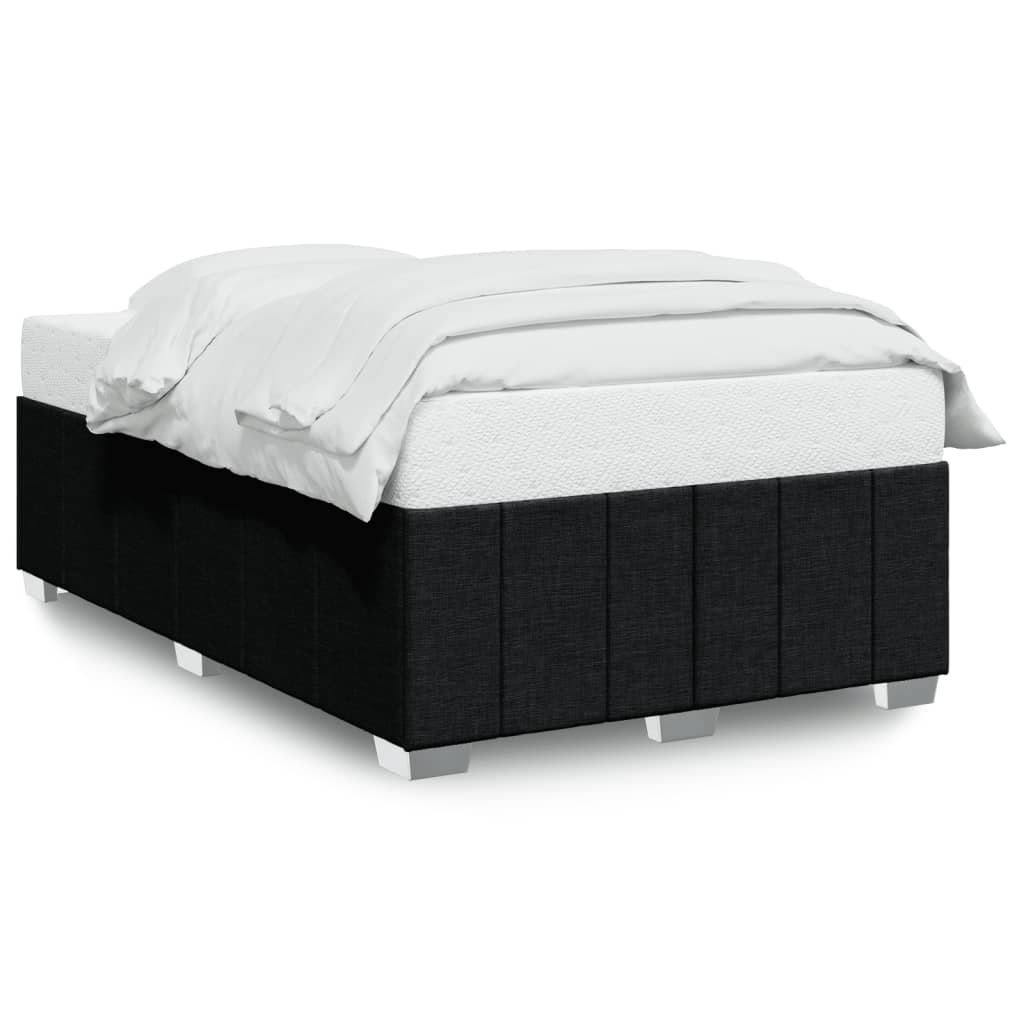Lit Double | Lit Adulte | Cadre de lit Noir 120x200 cm Tissu CFW71239 ...