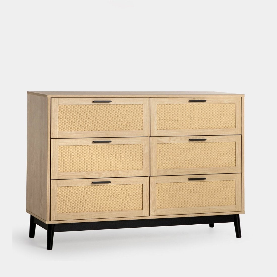 Cómoda doble efecto madera natural 120x90 cm | Leroy Merlin