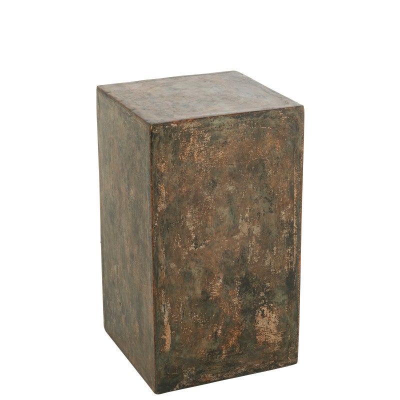 Expositor rectangular de madera multicolor 40x40x70 cm | Leroy Merlin