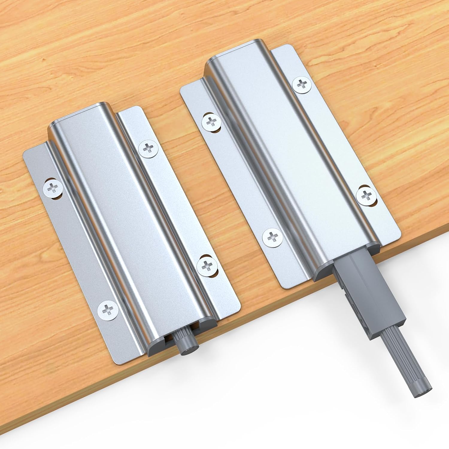 Magnetic Sliding Door Lock, Magnetic Door Lock for Cabinet Door Closure ...