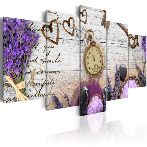 Tableau Vintage Heather composition 200x100 cm | Leroy Merlin