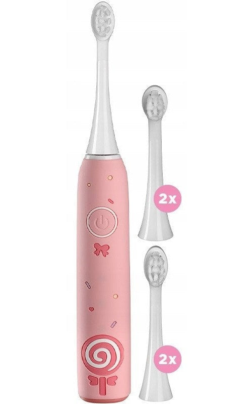 Spazzolino Elettrico Sonic per Bambini 5-9 Anni Concept ZK6010 Rosa ...