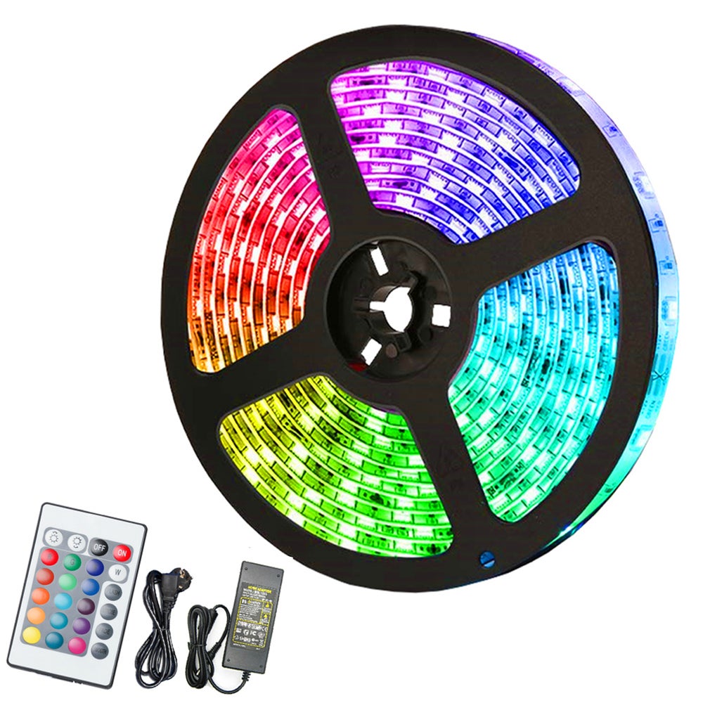 10M bande LED, Bande Ruban LED RGB 5050 SMD, bande LED 30 LEDs, bande ...