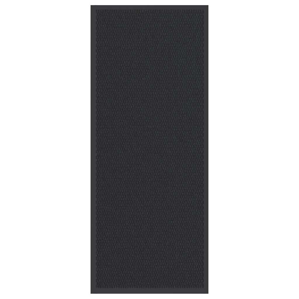 Maison Exclusive - Felpudo negro 60x150 cm | Leroy Merlin