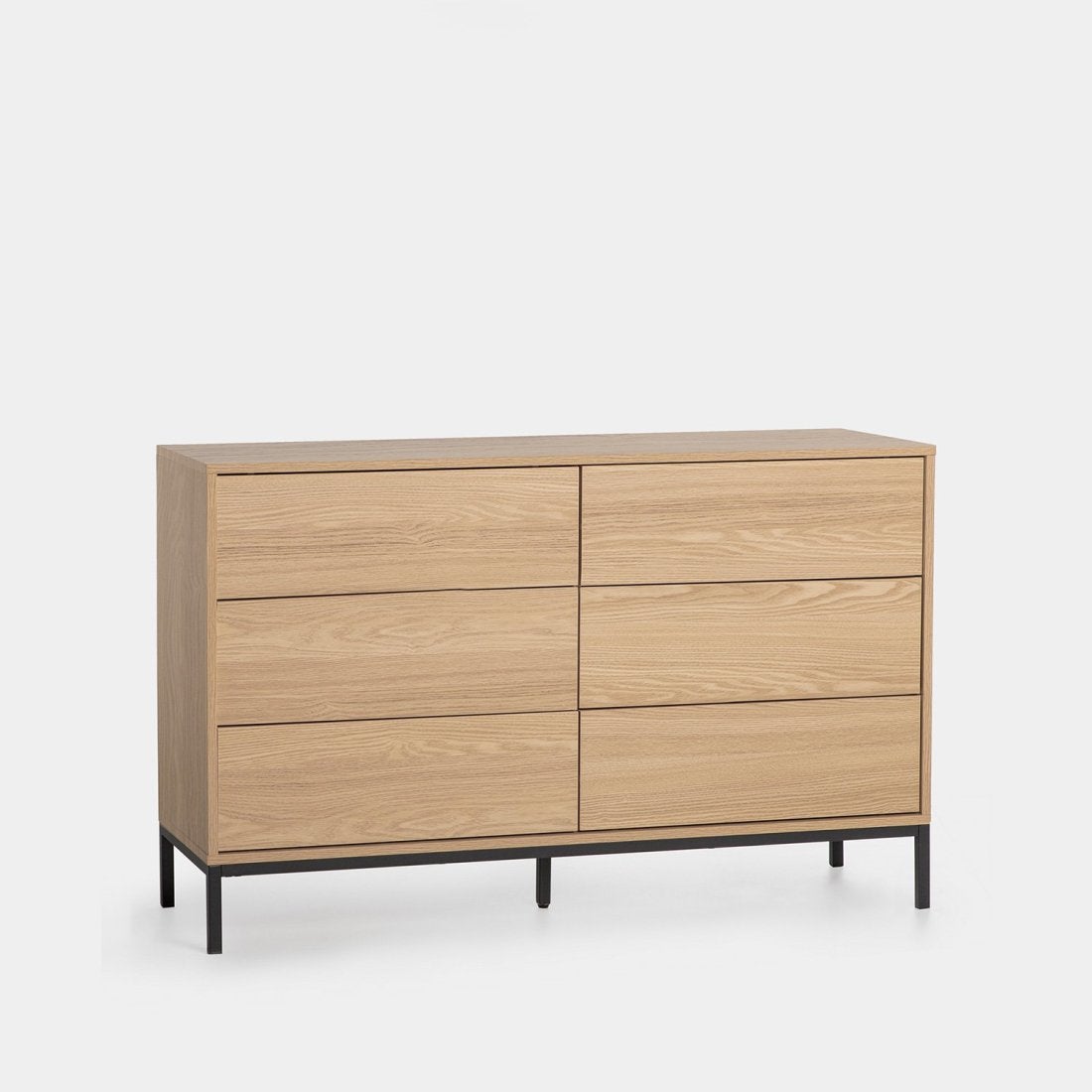 Cómoda doble efecto madera natural 120x76 cm | Leroy Merlin