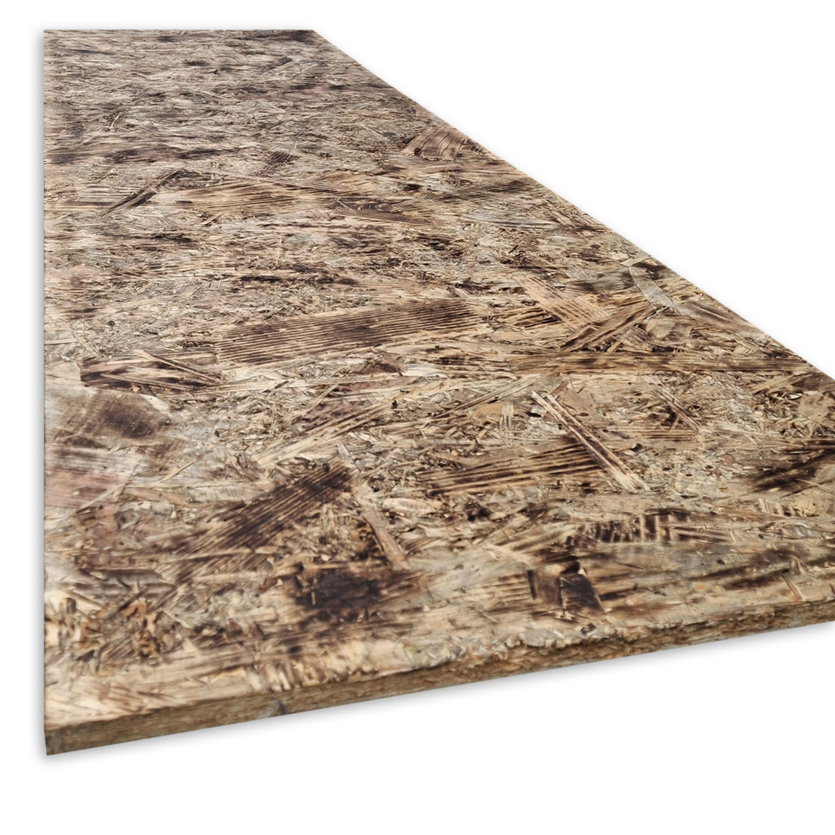 Panel OSB 3 de 18 mm de espesor tratado con el método Yakisugi, resistente, elegante y duradero ...