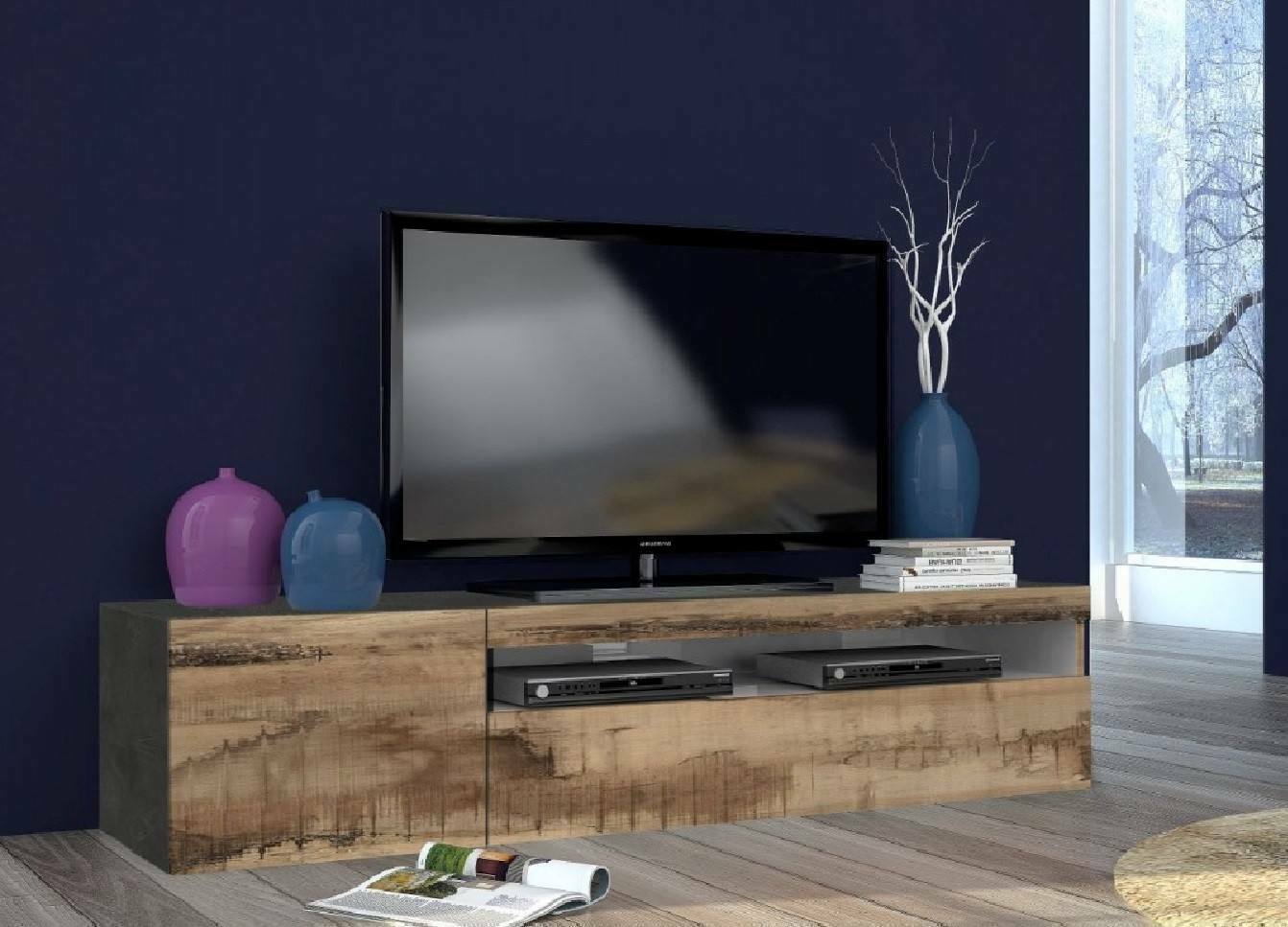 Meuble TV Claudio, Buffet bas de salon, Base pour meuble TV, 100% Made ...