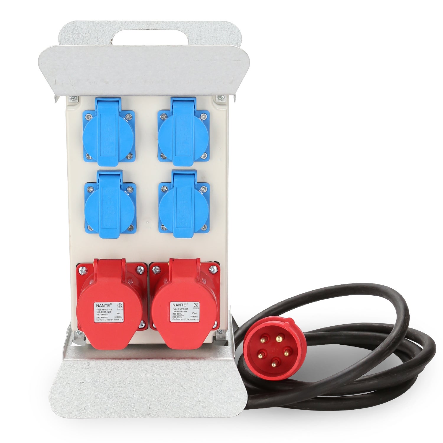 Distributore di alimentazione Site box 2 x CEE 400V/16A 5 pin 4 x 230V ...