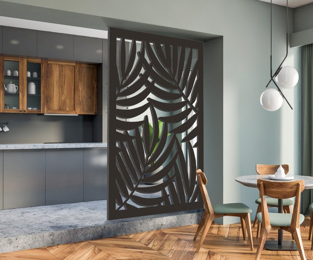 Claustra MDF Noir BAMBOO 100×180 cm – Panneau décoratif ajouré avec ...