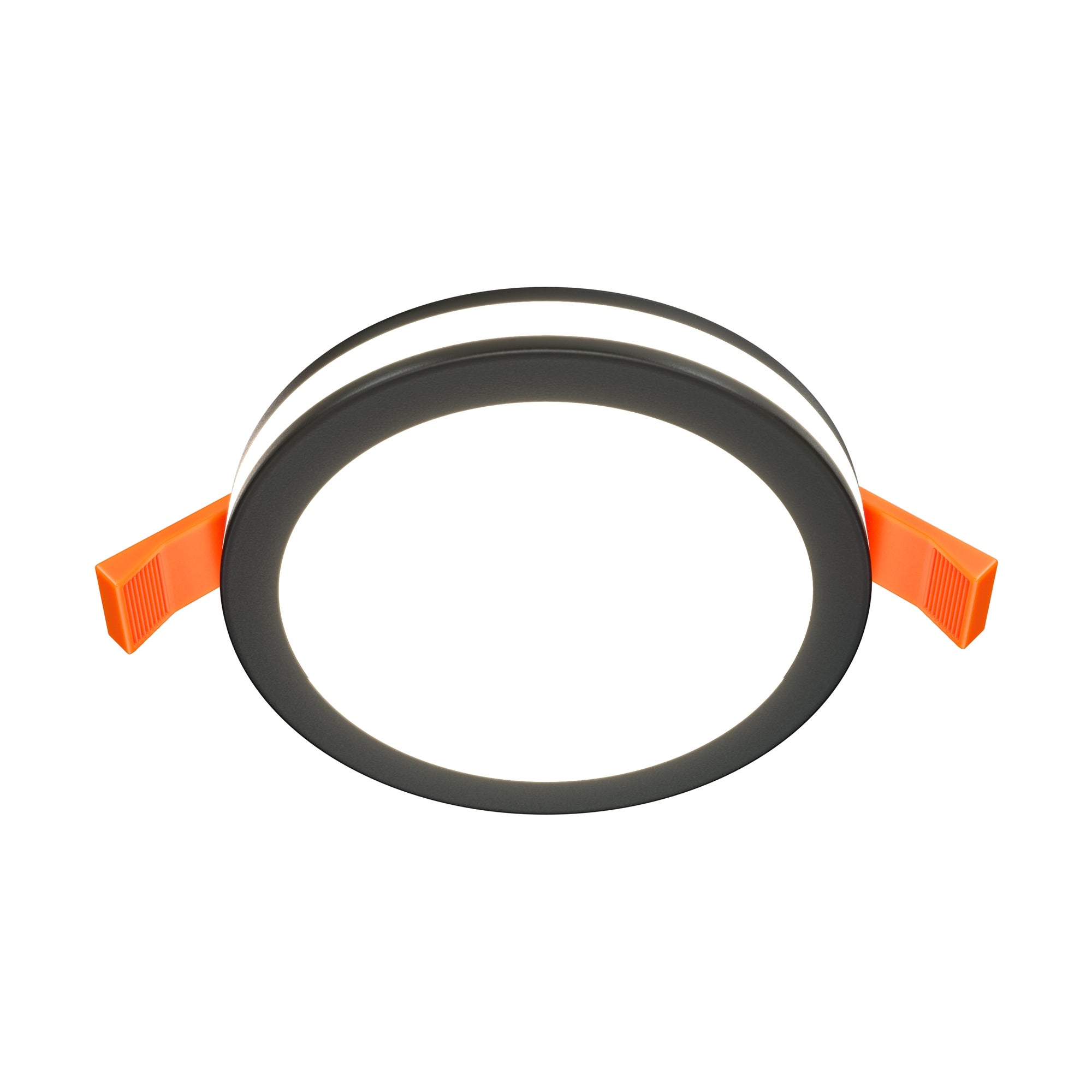 Spot encastrable LED moderne, Double lumière Pour intérieurs, Noir ...