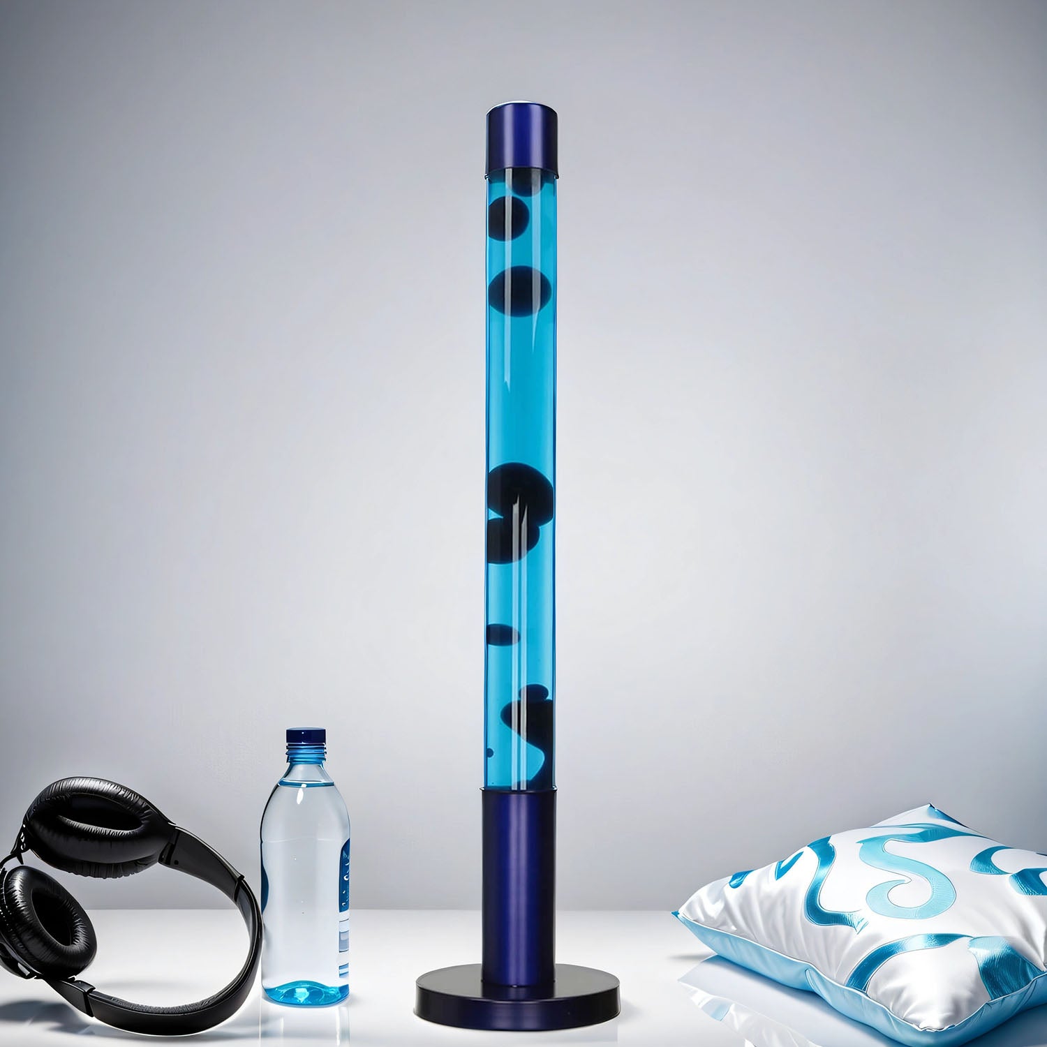 XXL Lampe à Lave Grande Bleue Violette, Lampe Rétro, froide ...