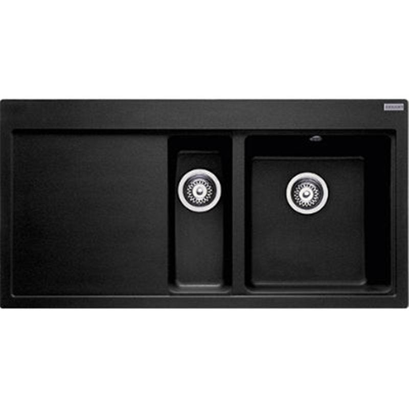 Franke - Fregadero Fragranit 100 x 51,5 cm 1 seno y medio 1 escurridor ...