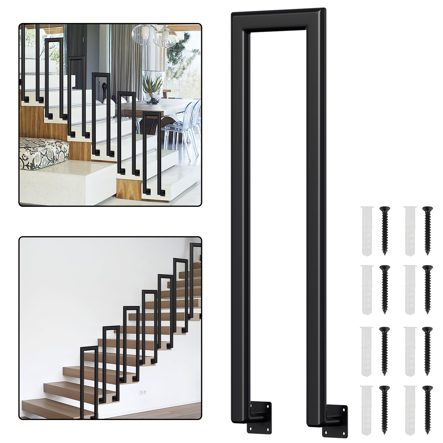 110cm Tube elliptique Montage latéral Main courante extérieure, rampe d ...