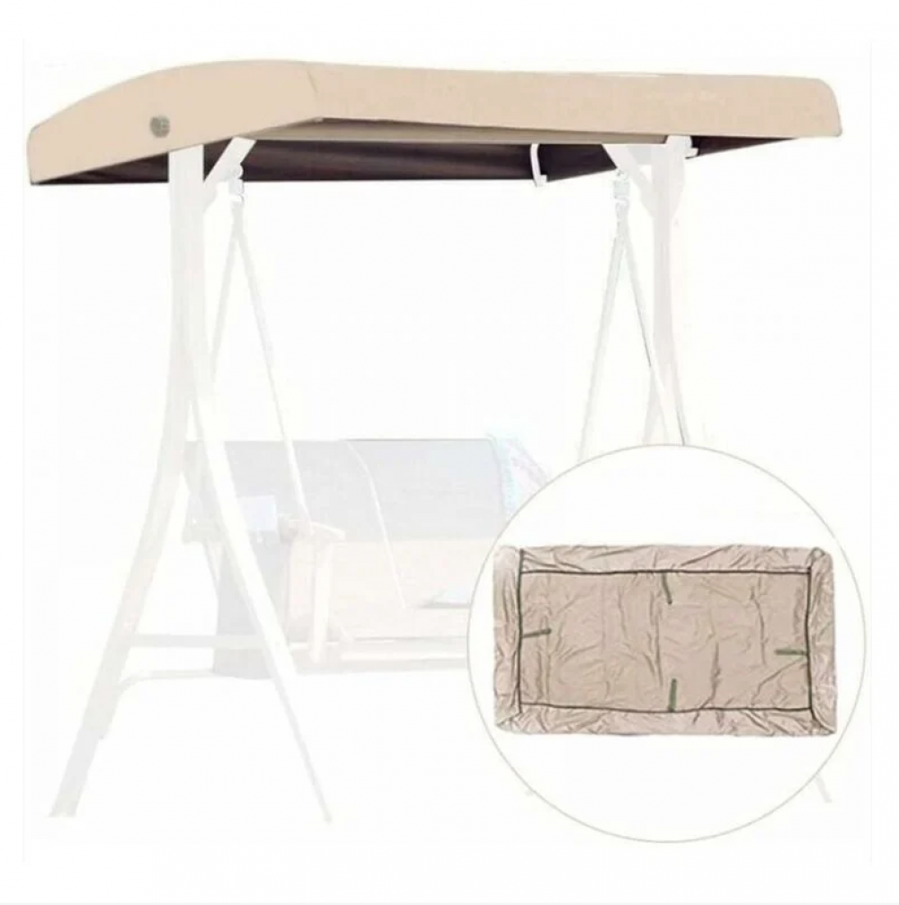 Tela de repuesto beige para columpio, funda de repuesto de 3 plazas ...