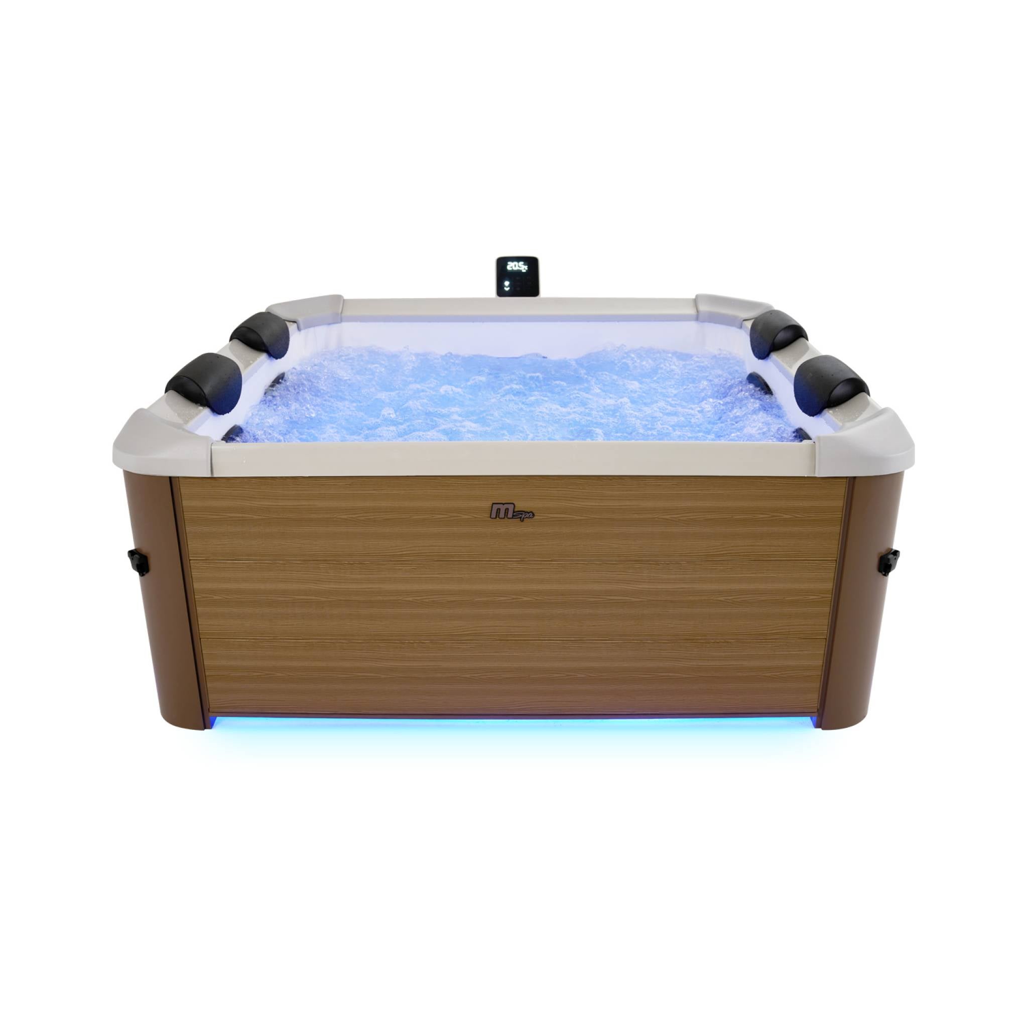 OSLO AMBER Spa rigide 6 places hydromassages. 4 coussins. OSLO AMBER. L ...