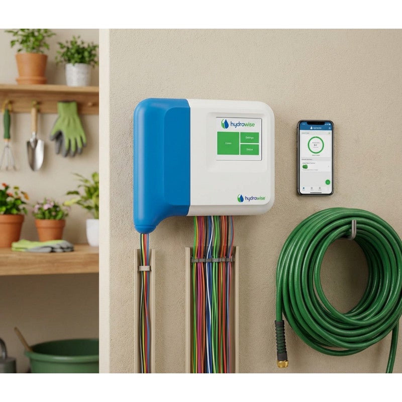 Programador de Riego Wifi Hydrawise 6 Zonas Interior Hunter ...